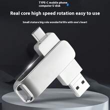 2-In-1 USB Flash Drive 128GB 256GB USB 2.0 High Speed U Disk, 256gb ...