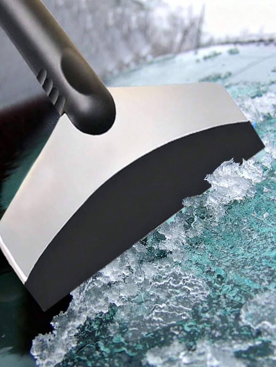 1pc Stainless Steel Snow Shovel Emergency Snow Scraper For Car ...