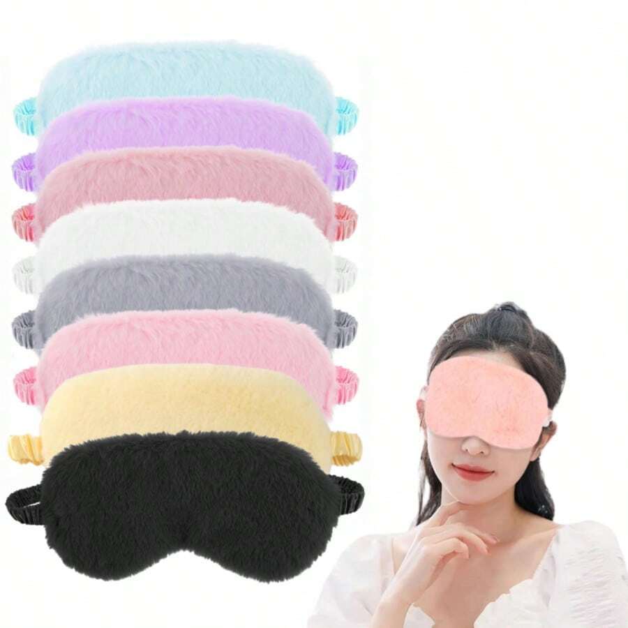 Plush Sleep Masks, Ultra Cute Soft Eye Cover, Blindfold Travel Masks ...