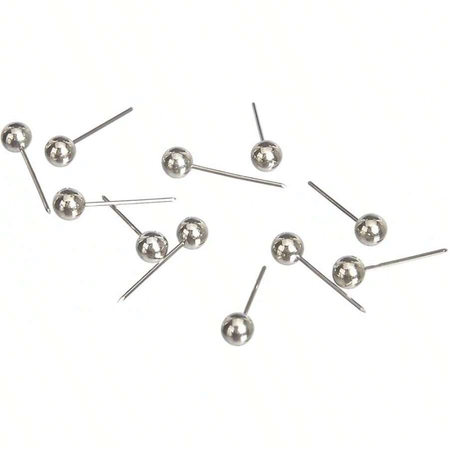 10 Millimetres Round Push Pins Map Tacks – Basics, Stainless Point ...