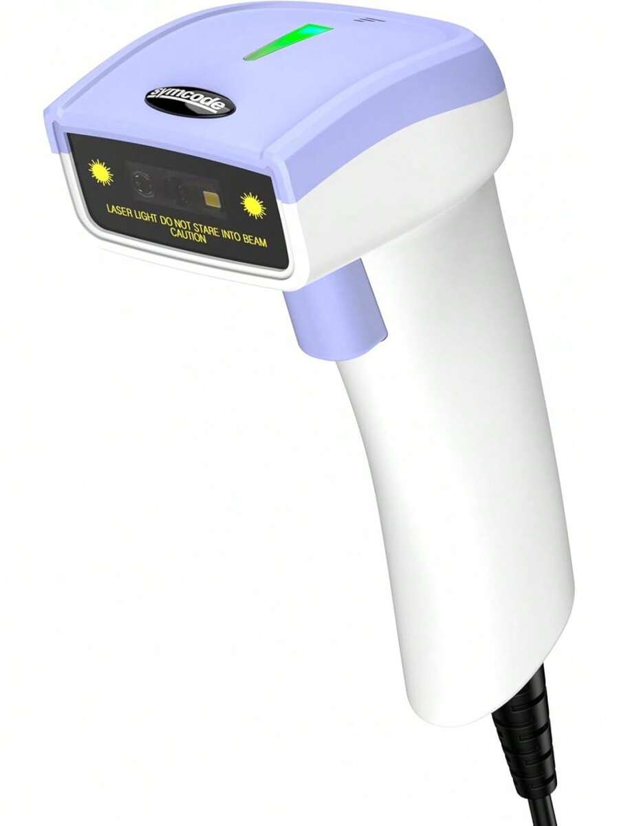 Symcode Handheld Barcode Scanner USB Wired 2D 1D QR Code For Computer ...