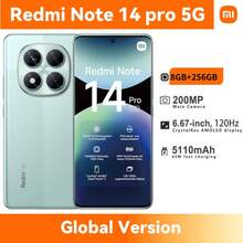 Xiaomi Redmi Note 14 Pro 5G 8 GB 256 GB MTK Dimensity 7300 Ultra ...