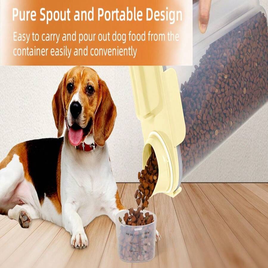 5-7Lbs Storage Container, Portable Containers With Upgraded Large Spout ...