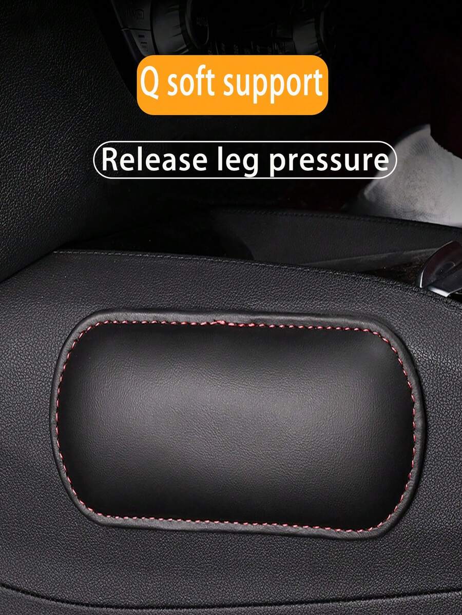 1pc Car Elbow Raised Pad, Leg Support Knee Pad, Door Center Leg Rest ...