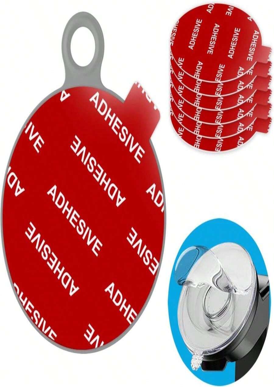 AZXYI Very High Bond Sticky Adhesive, 6 Pack Dashboard Pad Mounting ...