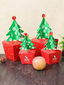 Christmas Tree Gift Box Set, Includes Pop-Up Paper Christmas Tree Gift ...