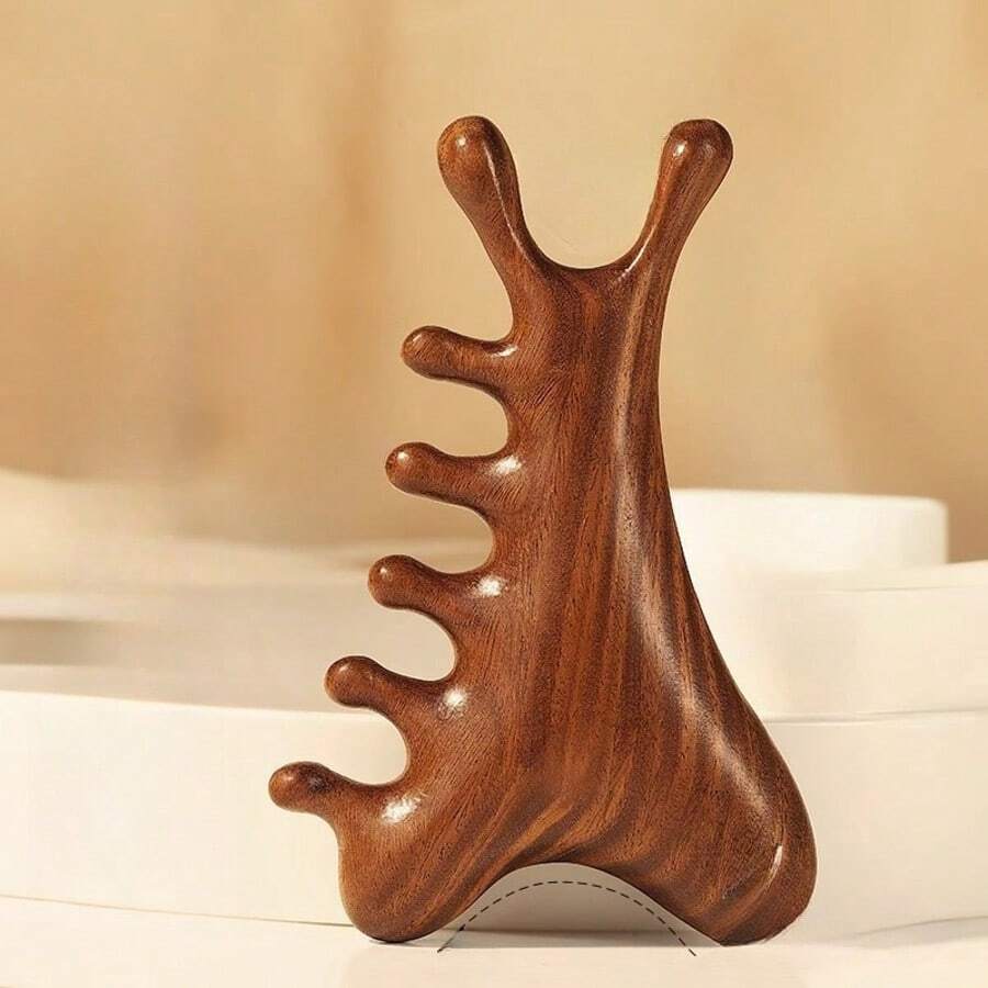 4-In-1 Massage Comb&Facial Massager - With Acupoint Pressing Nodes ...