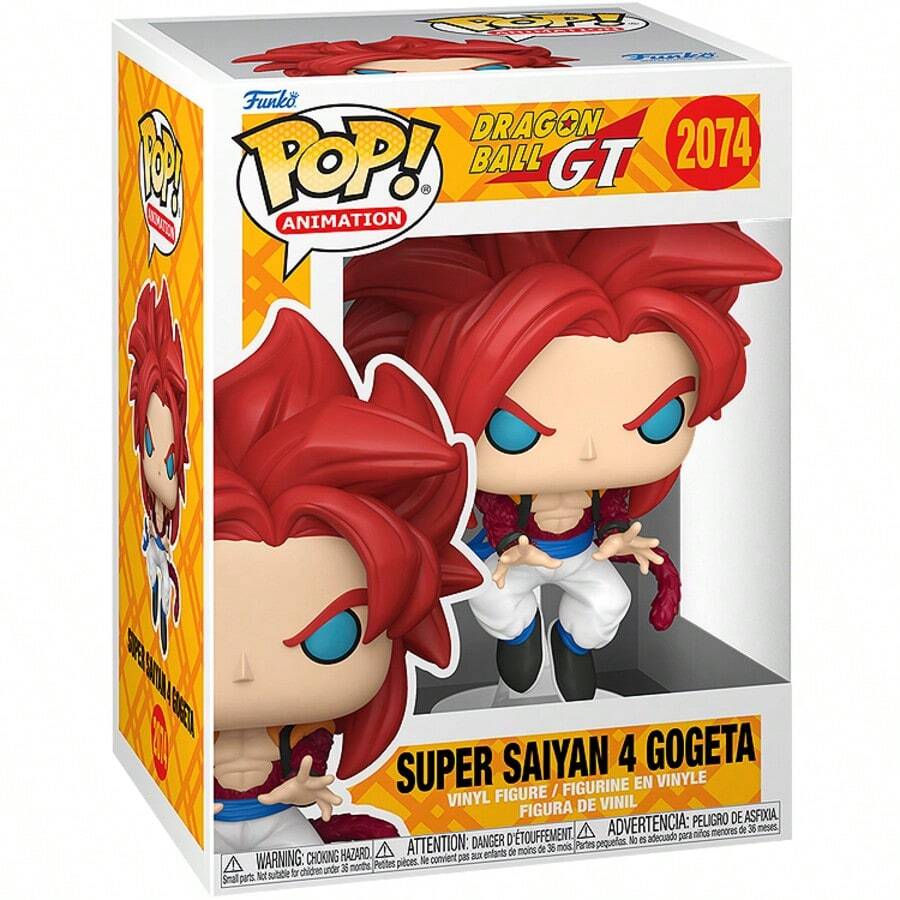 Funko Pop! Anime: Dragon Ball GT - Super Saiyan 4 Gogeta Collectibles ...
