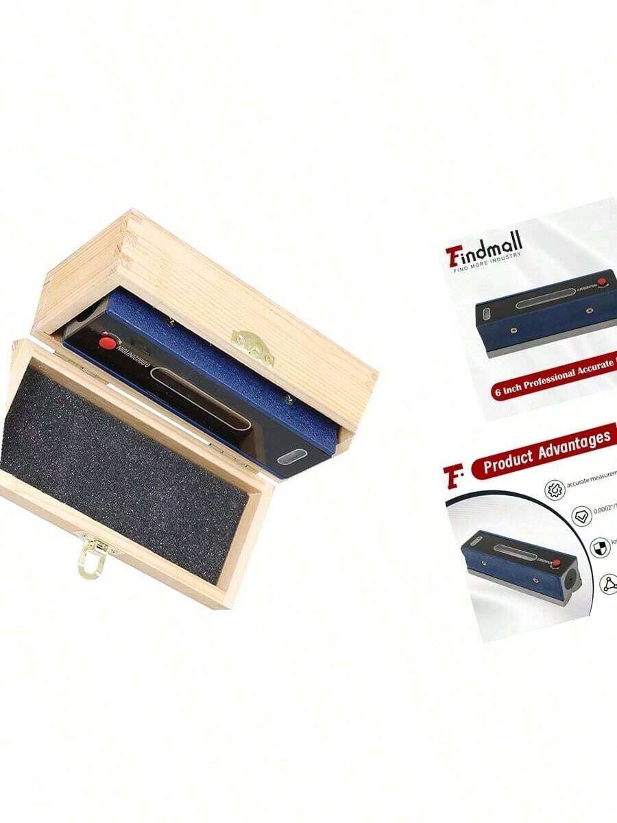 12 Inch Professional Precision Level With Box, 0.0002/10 Inch Accuracy ...