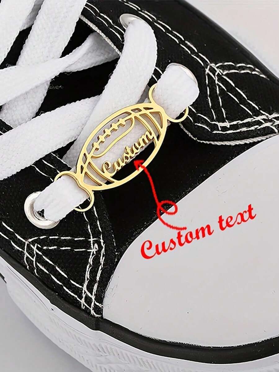 Personalized Name Shoe Buckle In Golden / Silvery Custom 1 Pair ...