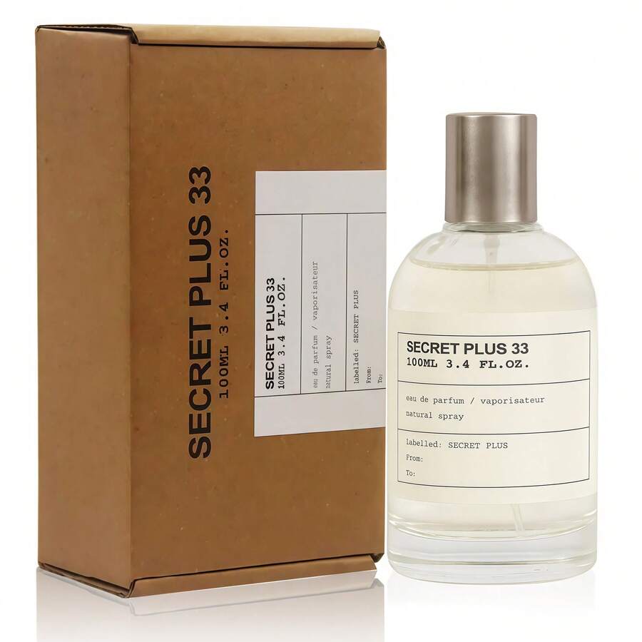 Secret Plus 33 Cologne For Men,Fresh Aromatic Fougère Woody Notes With ...