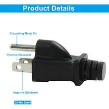 2 Pack Generator Grounding Plug, Neutral Ground Bonding Plug Portable ...