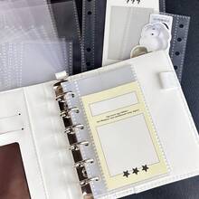 10pcs/20pcs M5/A7/A6 Loose Leaf Transparent Refill Pages, Sticker Book Refill Inserts, Suitable ...