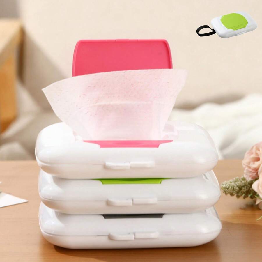 Travel Wipe Holder,Wipes Container,Wet Wipe Container Box For Strollers ...
