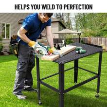 Studyset Welding Table,Heavy Duty Welding Workbench Table,Work Bench ...