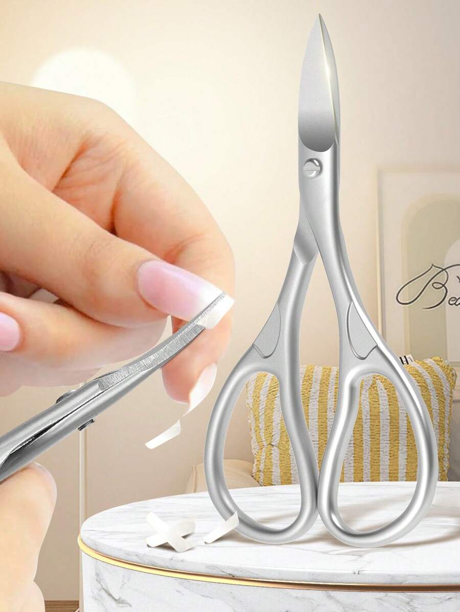 ANDVICTORY 1pc Nail Scissors Cutter Multi-Purpose Sharp Curved Blade ...
