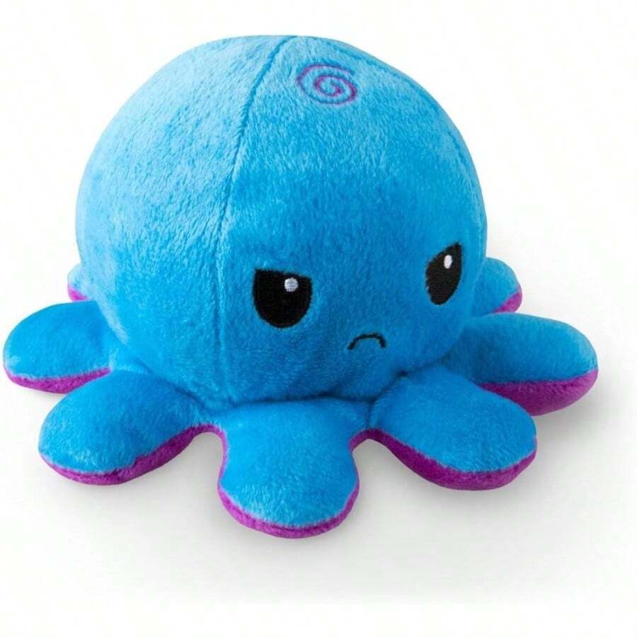TeeTurtle - The Original Reversible Octopus Plushie - Pink + Aqua ...