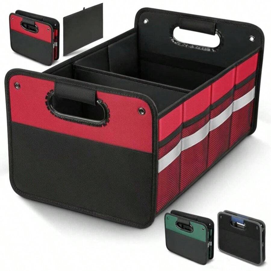 Car Trunk Organizer, Car Storage Organizer, Collapsible Multi ...