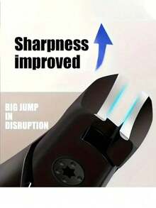 1PC/3 Colors Professional Stainless Steel Hard Toenail Clipper, Extra ...