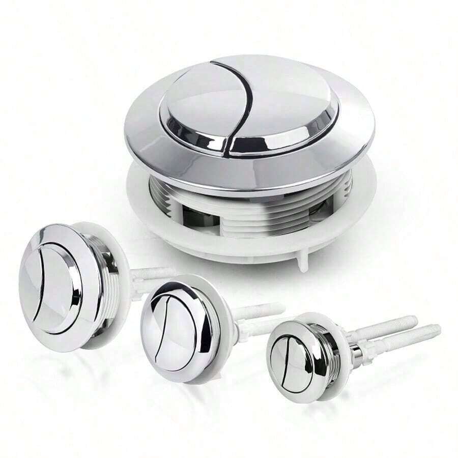 Dual Flush Toilet Flushing Button, Toilet Tank Fitting Accessories ...