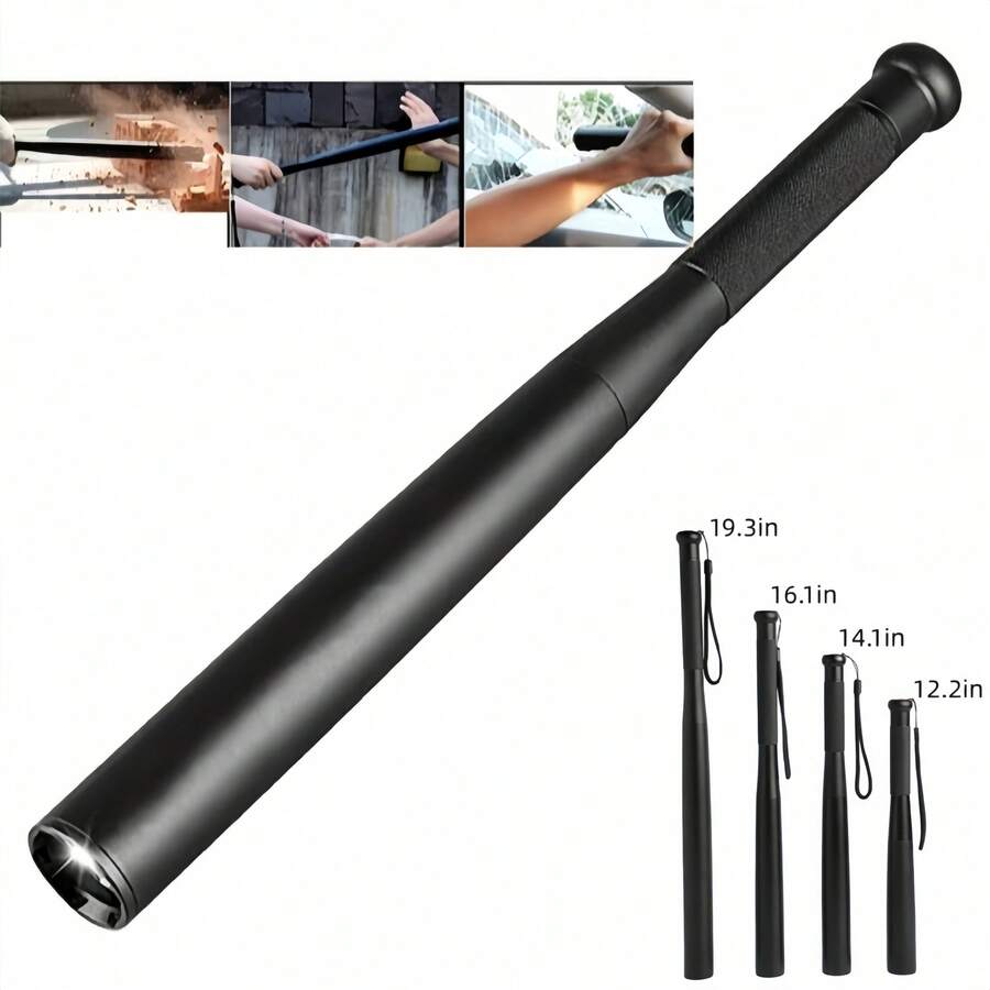 1 Emergency Self-Defense Riot Control Equipment, Aluminum Flashlight ...