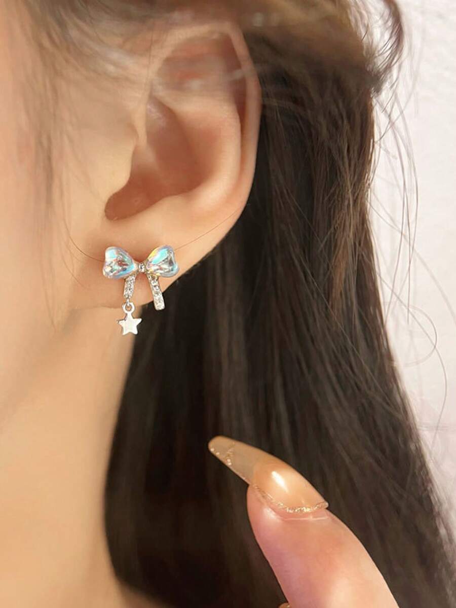 BALMORA 2 PCS Sweet And Elegant S925 Sterling Silver Synthetic ...