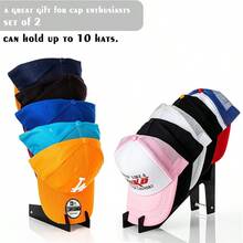 Acrylic Baseball Cap Holder Wall Mount Rack, Clothing Store Cap Display ...
