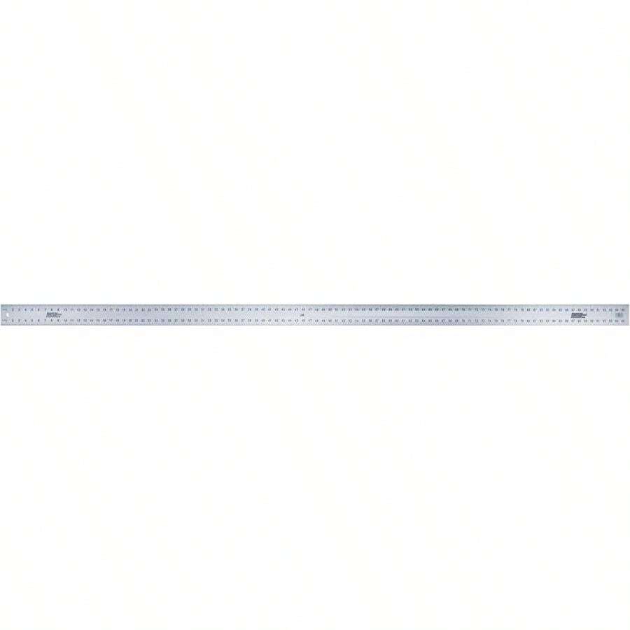 Johnson Level & Tool J48EM Inch_Metric Straight Edge, 48", Silver, 1 ...