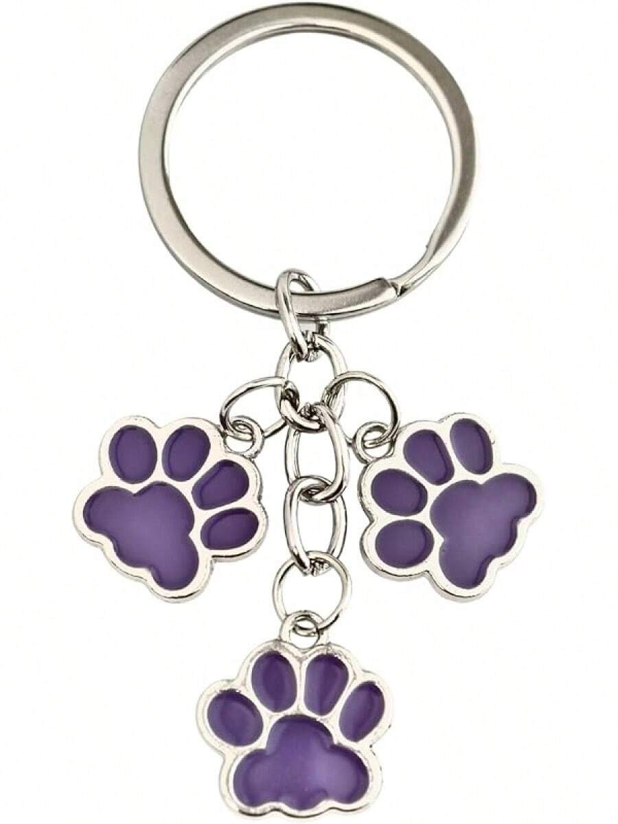 Metal Claw Keychain Cute Ring Women Kawaii Dog Pet Suitable Bags ...