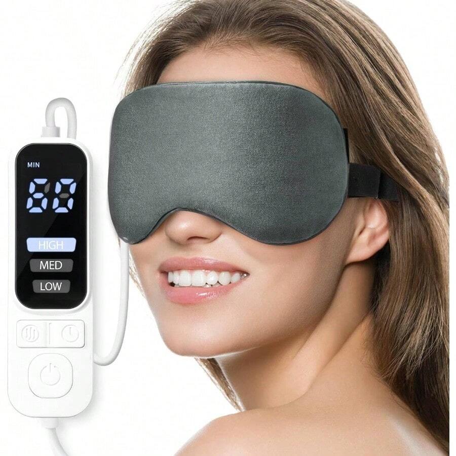 Heated Eye, Warm Eye Compress Dry Eyes, USB Eye Heating Pad With ...