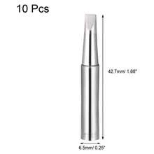 Soldering Iron Tips 4mmx 6.5mm Flat Solder Station Tip 900M - 3.2D ...