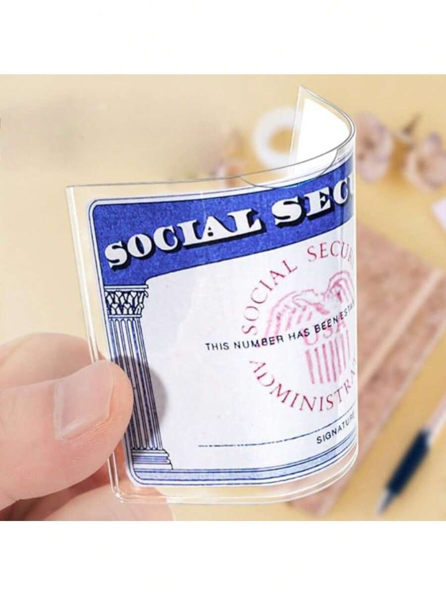 10PC Social Security Card Protector Sleeves/New Medicare Card Protector ...