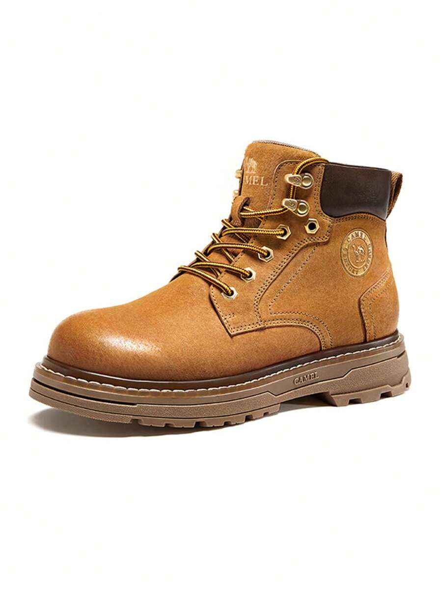 CAMEL CROWN Herren Lässig schuhe, Herbst- und Wintermodelle Rhabarber ...