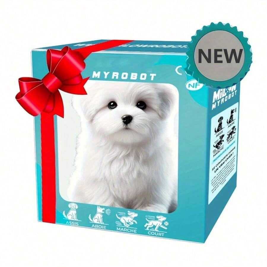 New Robot Dog For 2025, Robot Puppy That Behaves Like A Real Dog, My ...