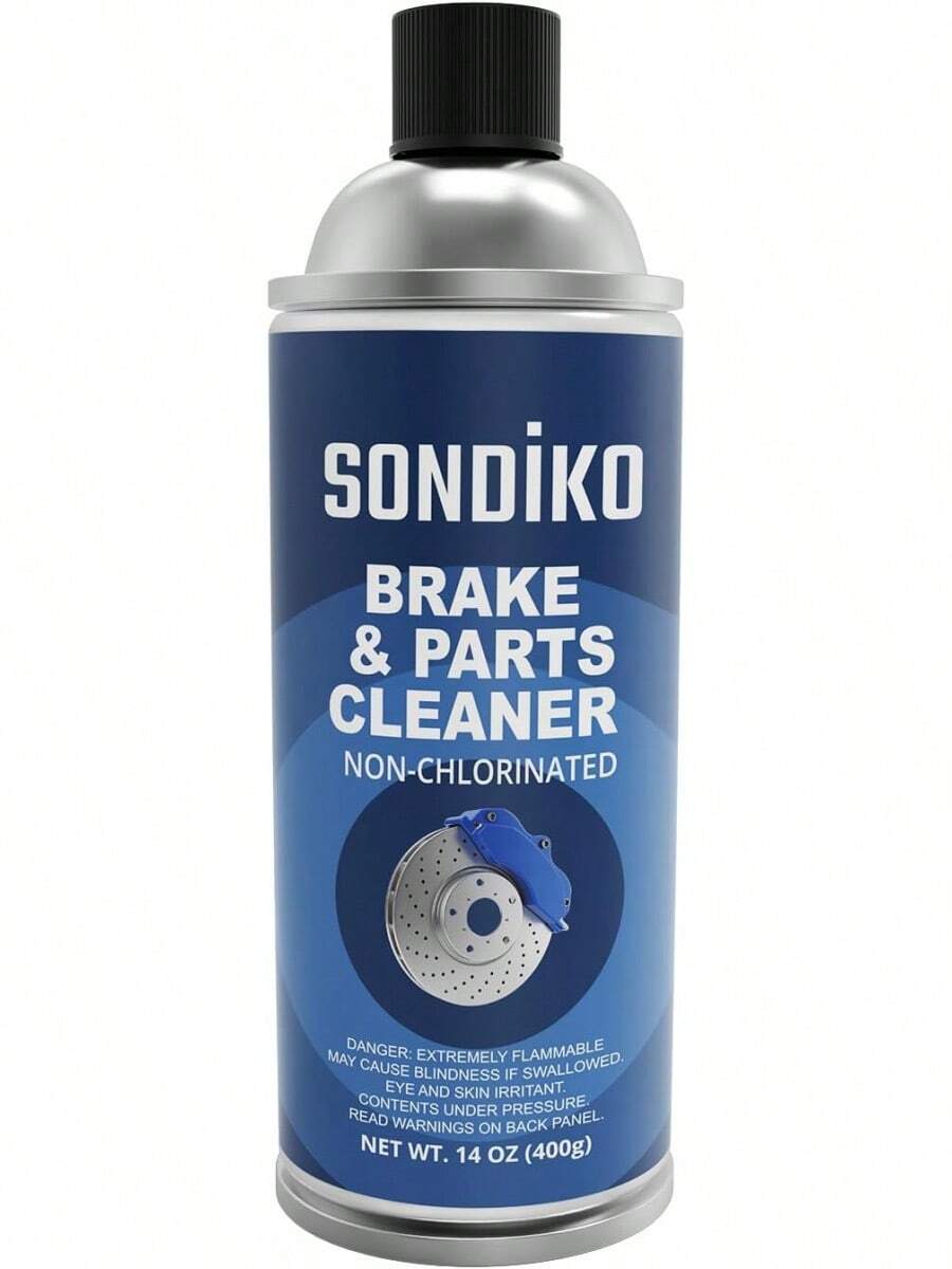 Sondiko Non-Chlorinated Brake Cleaner, Powerful Brake Cleaner Spray Can ...