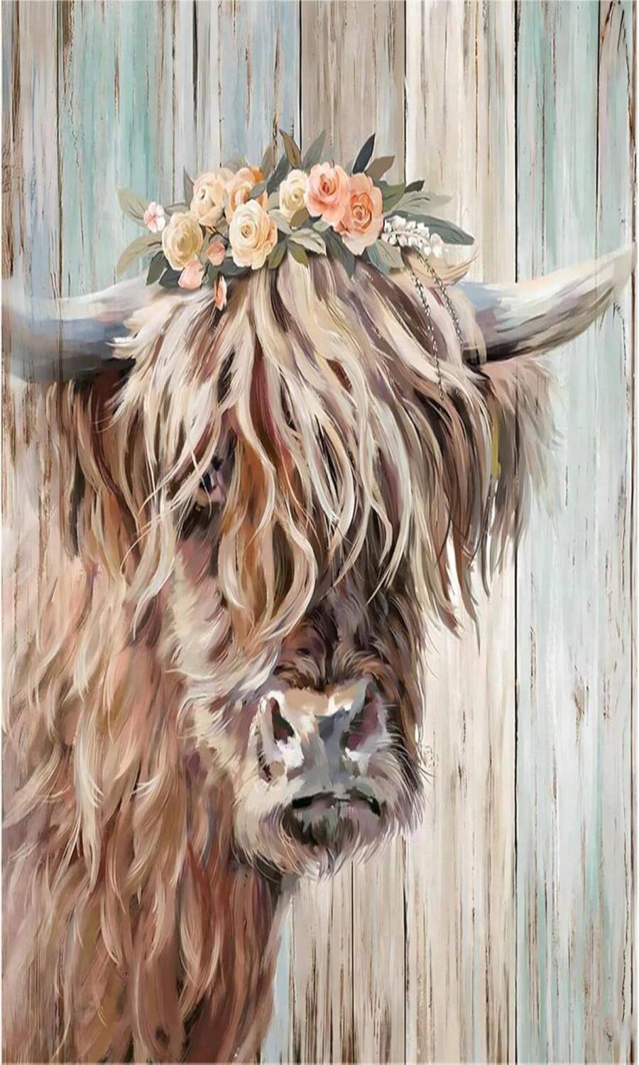 Flower Paint By Numbers Kit For Adults-Paint By Number For Adults ...