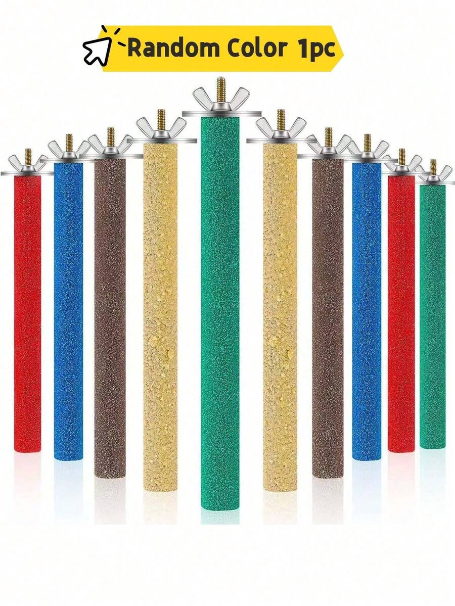 1 Piece Random Color Bird Scratching Post, Parrot Climbing Post Toy ...