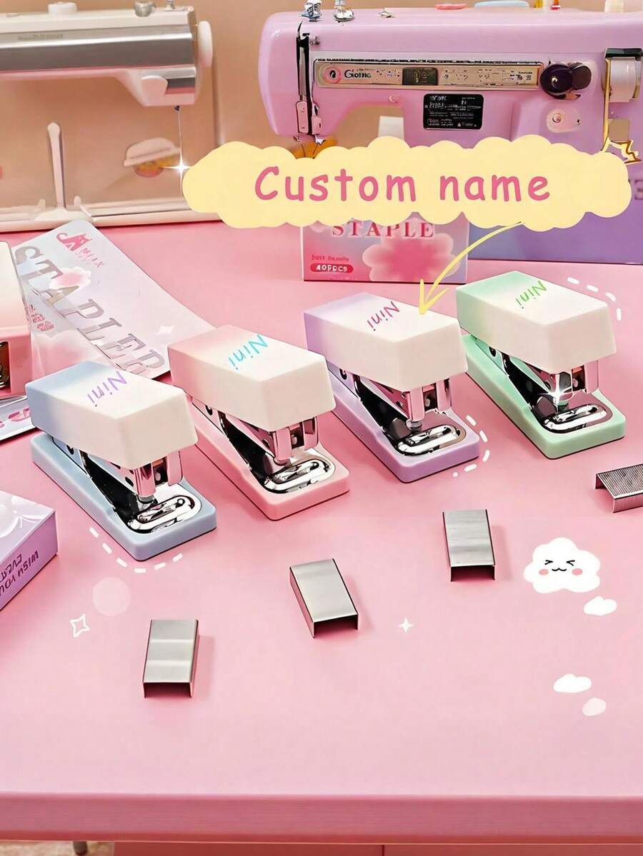 [ Customization ] Mini Gradient Staplers Can Be Customized, And Text ...