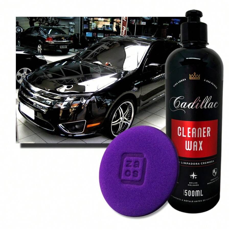 Cadillac Cream Cleaner Wax Kit 500ml + Zacs Applicator | Moda de Mujer ...