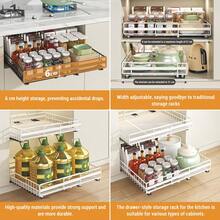 Organizer per armadietti estraibili, organizer per cassetti estraibili ...