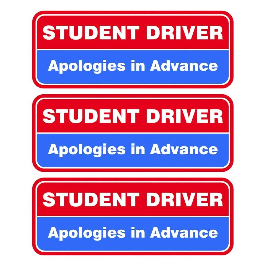 Student Driver Magnet For Car, Please Be Patient Student Driver, New ...