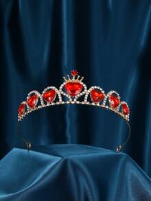 Princess Crown Red Heart Crown Queen Of Hearts Evie Costume Halloween ...
