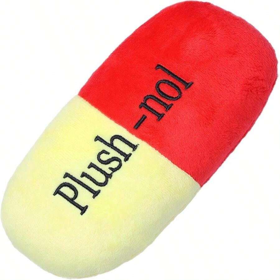 Tamu Style Dog Squeaky Pill Toy, Cute Capsule Design For Small And ...