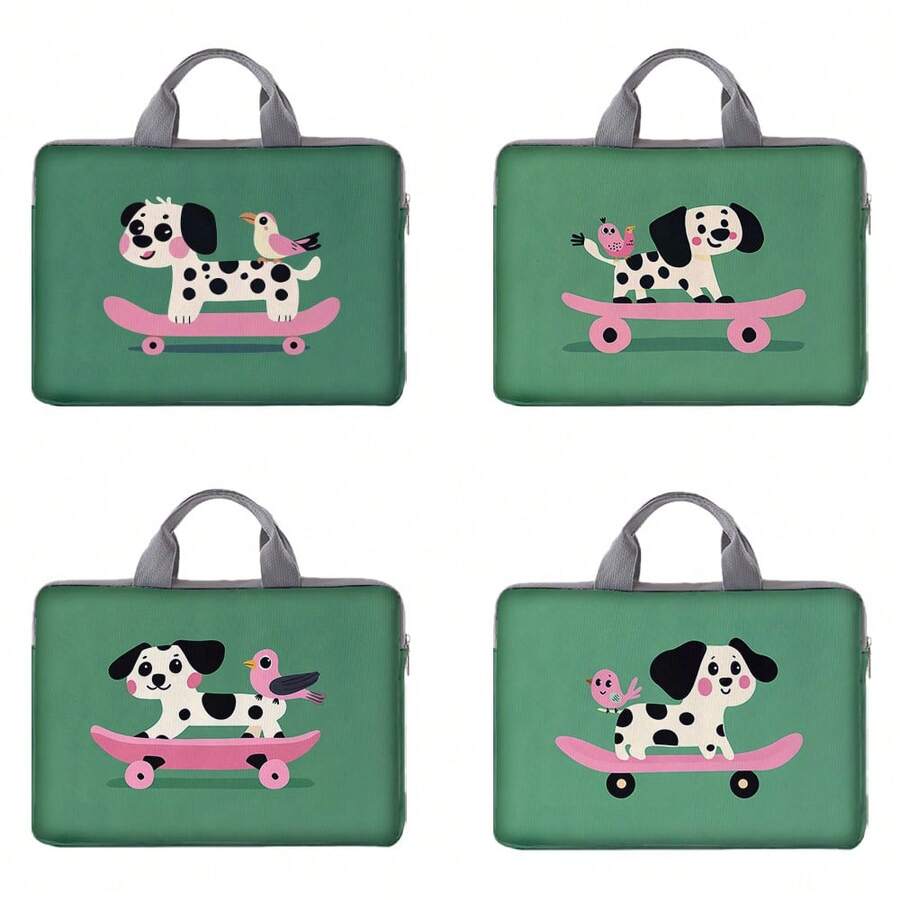 Fun Pattern Printing Laptop Bag, Computer Cloth Cover Accessories, Soft ...