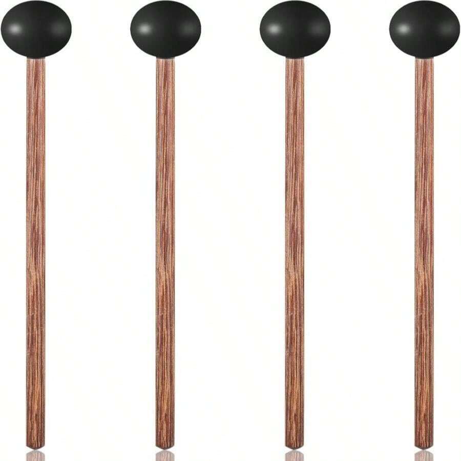 4 Pcs Steel Tongue Drum Mallets, Xylophone Mallets, Glockenspiel Mallet ...