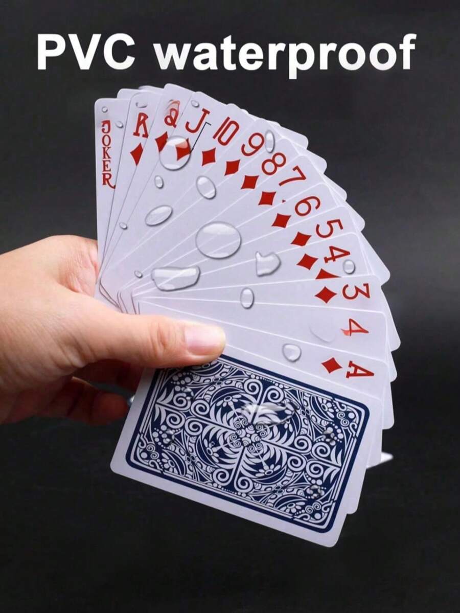 Deluxe Waterproof Playing Card Set - PVC Cards, Unique Design, Suitable ...