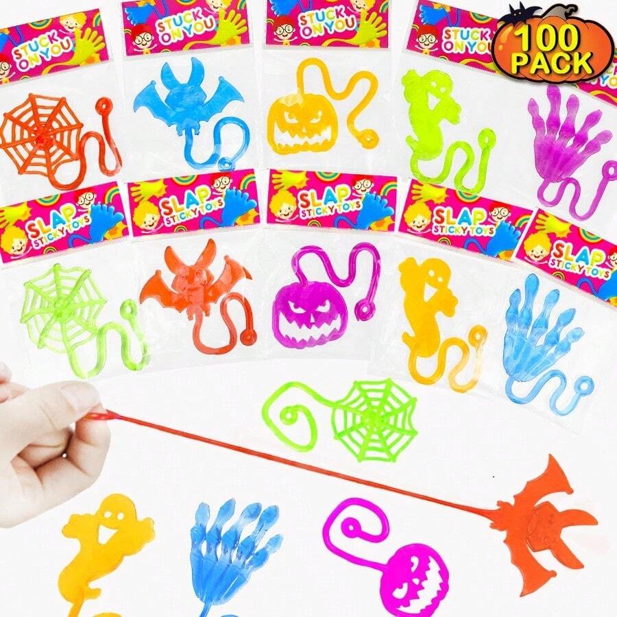 20 PCS Halloween Sticky Hands Party Favors Toys Gifts For Toddlers ...