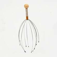 2PCS Octopus Head Scalp Relaxation Massage Pain Relief Body Massager ...