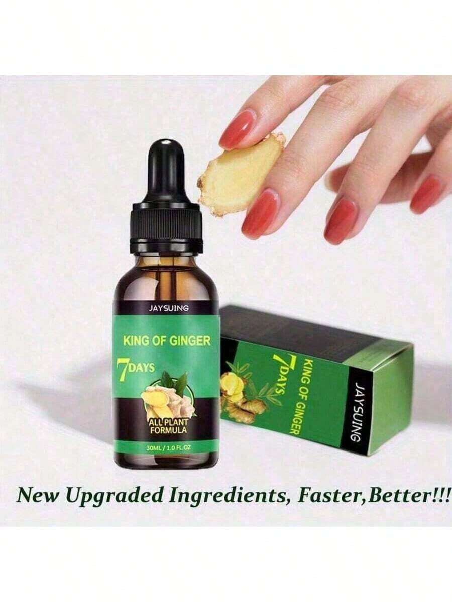 Ginger Nail Care Solution,Softens Nail Cuticles, Strengthens Hardness ...