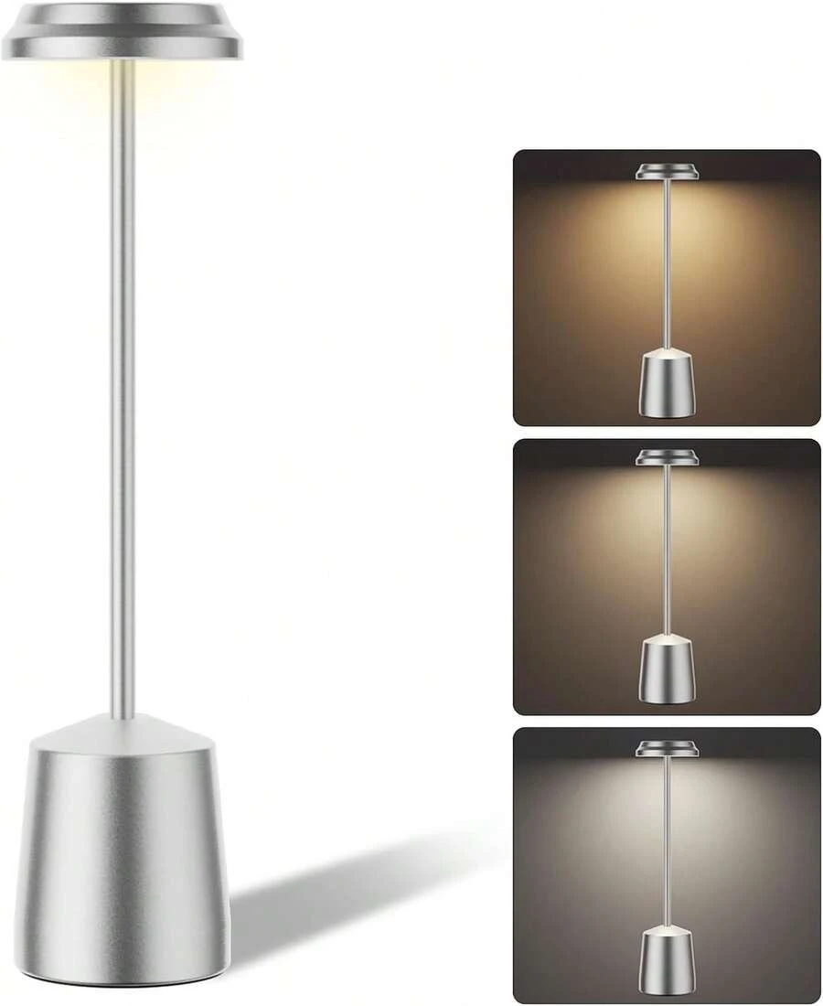 LED Cordless Table Lamps, Portable Rechargeable 5000mAh Battery ...